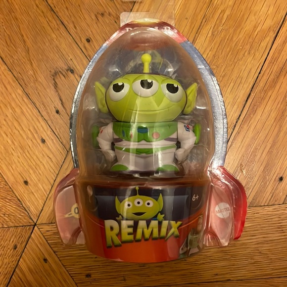 Disney | Toys | Disney Pixar Remix Alien Buzz Figure Mattel | Poshmark
